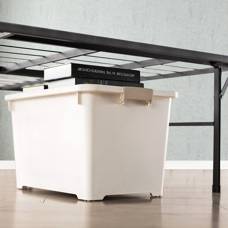 Alwyn Home 14'' Steel Wire-Grid Bed Frame & Reviews | Wayfair