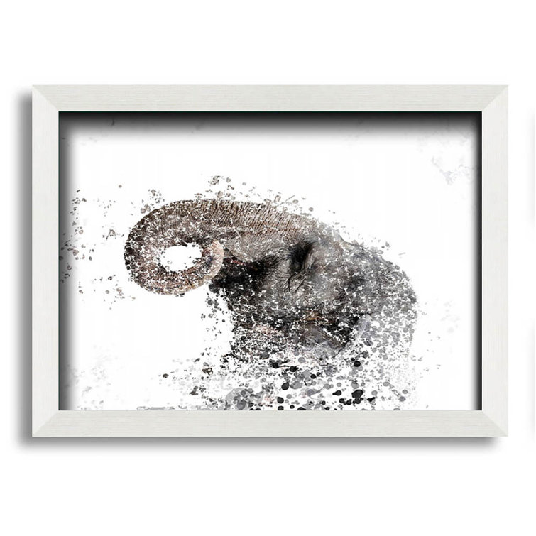 Latitude Vive Thetford Elephant Spots - Single Picture Frame Art Prints ...