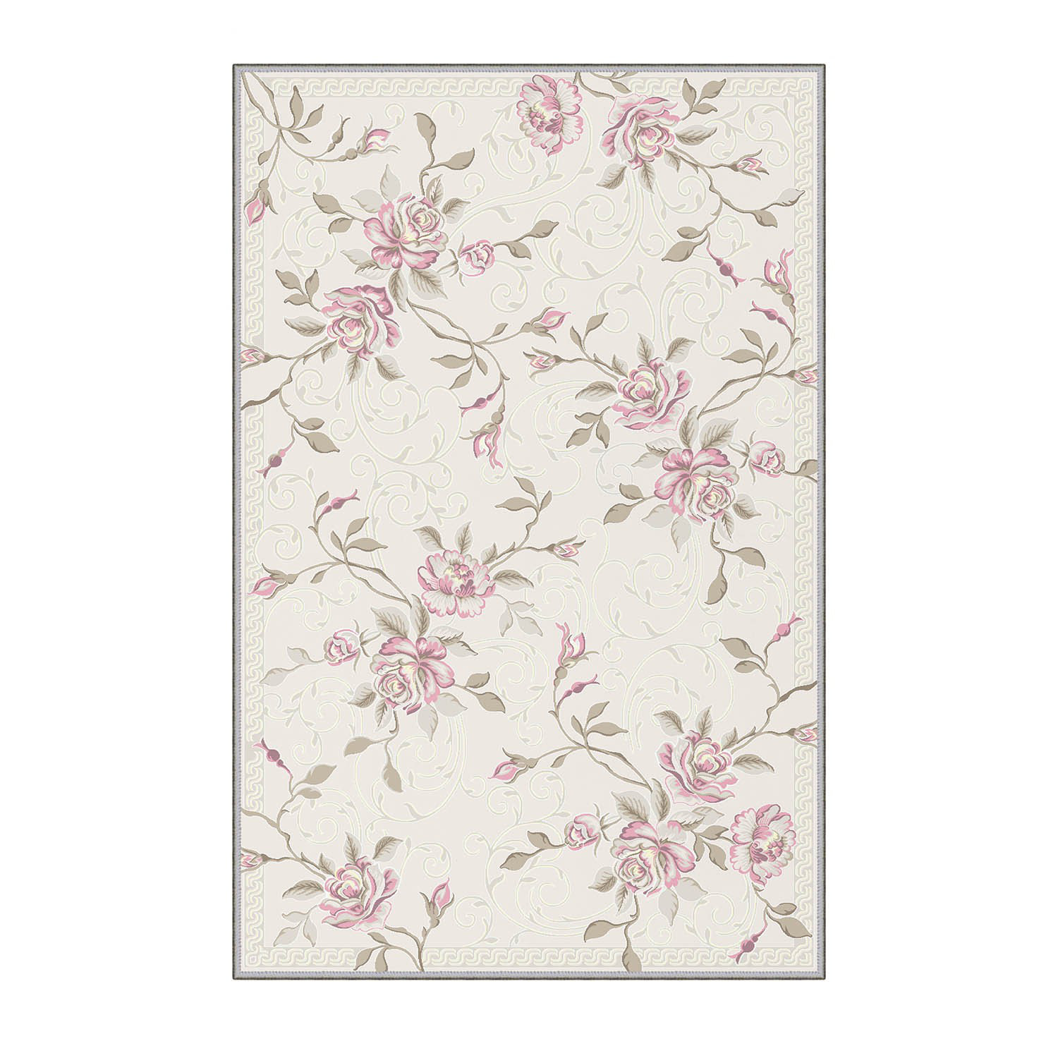 Bless international Performance Cream/Pink Rug | Wayfair