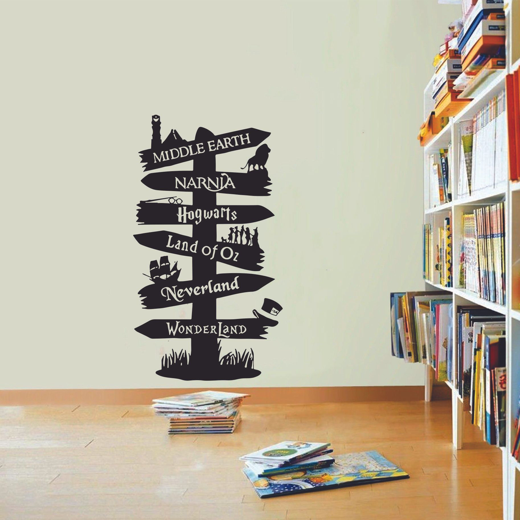 Design With Vinyl Fantasy Worlds Arrows Cartoon Character Cartoons Wall ...