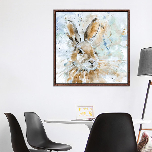 Hare By Carol Robinson - Painting Print On Canvas | Wayfair.co.uk