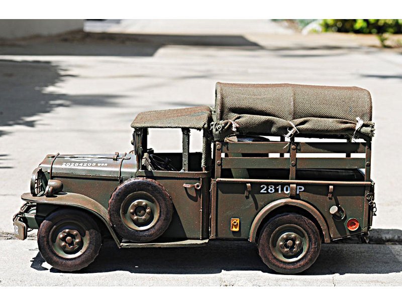 17 Stories Vintage Dodge M42 Command Model Truck & Reviews | Wayfair