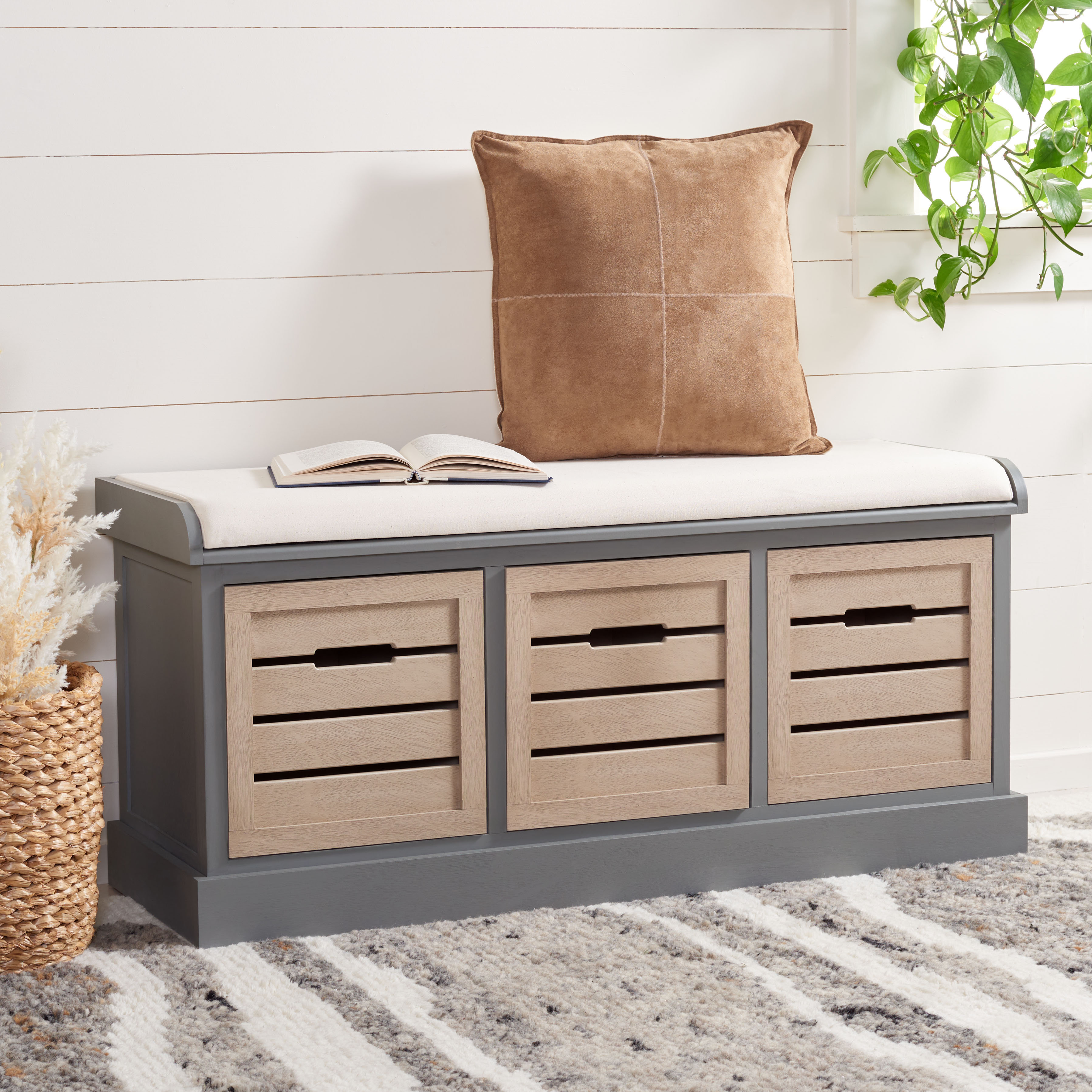 Red Barrel Studio® Drawers Storage Bench | Wayfair