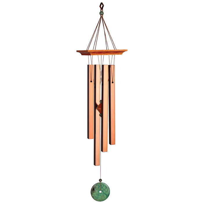 Woodstock Chimes Turquoise - Medium Wind Chime | Wayfair