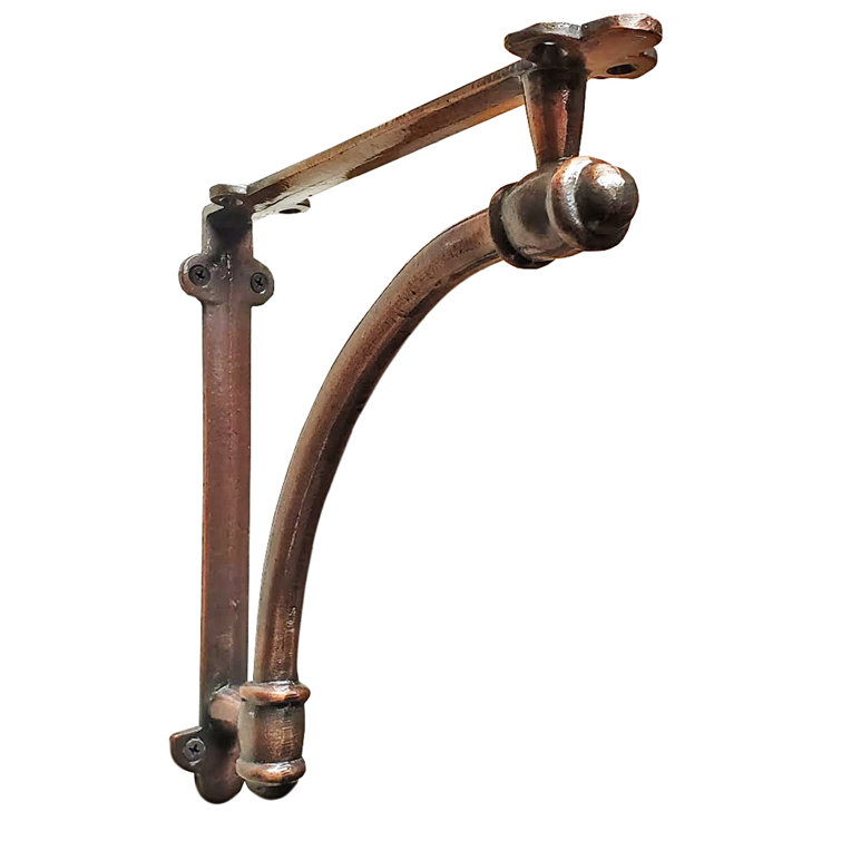 WFX Utility™ Silber Half Round Shelf Bracket & Reviews | Wayfair