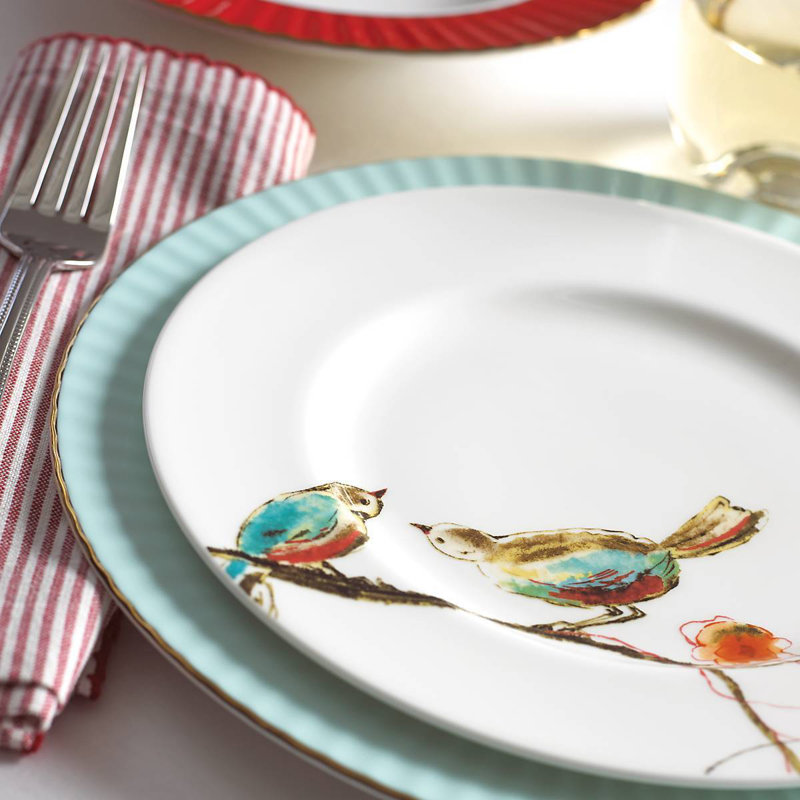 Lenox Chirp Bone China Dinnerware Set & Reviews | Wayfair