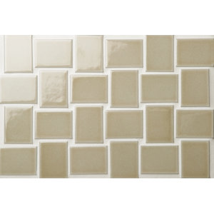 Emser Tile Hanami™ Porcelain Grid Metal Look Mosaic Wall & Floor Tile ...