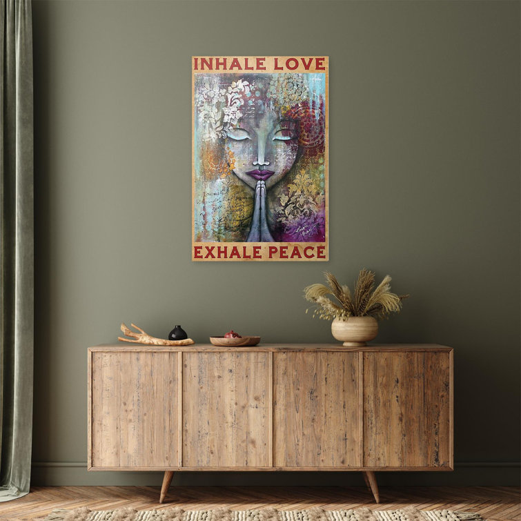 Trinx Hippie Girl Inhale Love Exhale Peace - 1 Piece Rec Hippie Girl ...