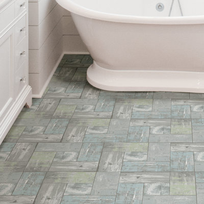 FloorPops Boardwalk Peel & Stick 12" x 12" x 1.5mm Vinyl Tile & Reviews ...