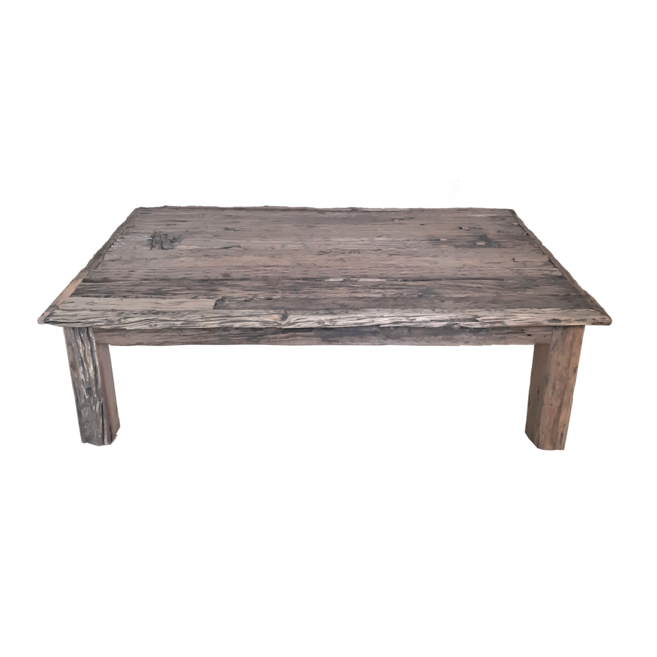 A&B Home Rustic Solid Wood 4 Legs Coffee Table | Wayfair