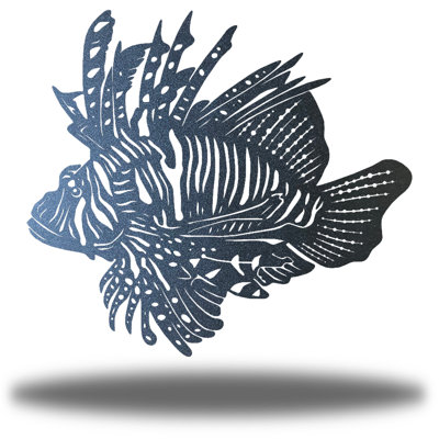 Rosecliff Heights Angelinea Lionfish Wall Art Décor | Wayfair