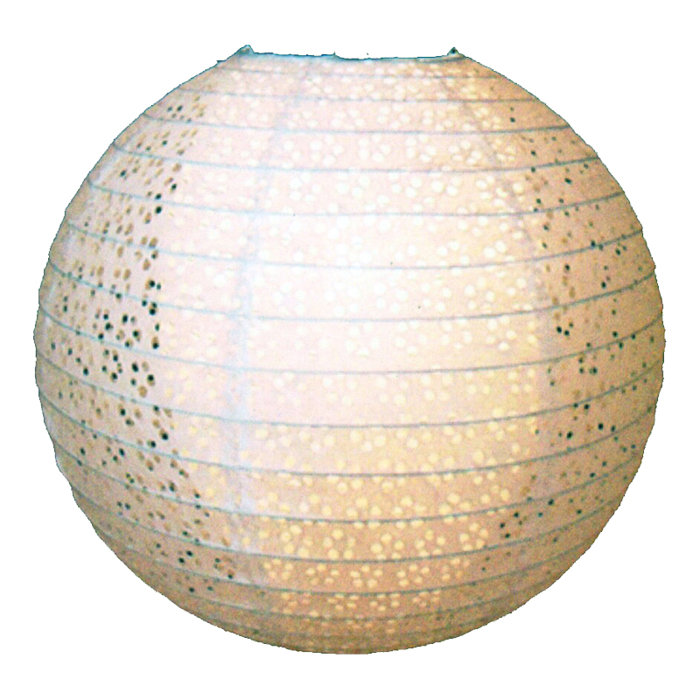 17 Stories 40Cm H Paper Sphere Pendant Shade ( Clip On ) & Reviews ...