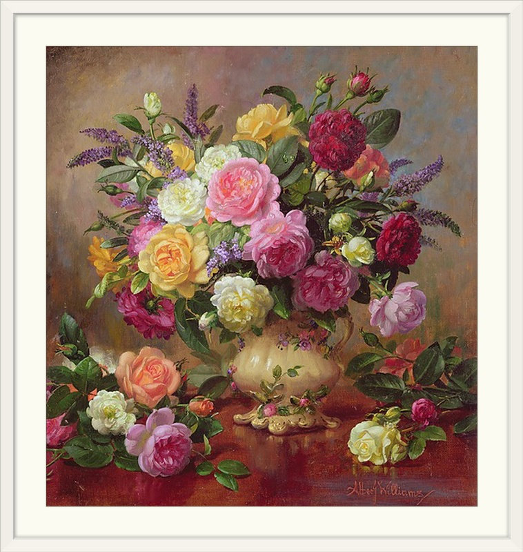 Lark Manor Alexica Roses From A Victorian Garden by Albert Williams ...