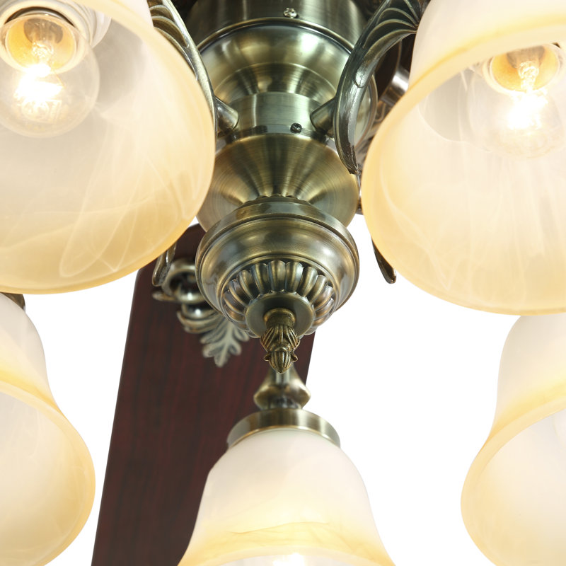 FINXIN 52'' Ceiling Fan with Light Kit & Reviews | Wayfair