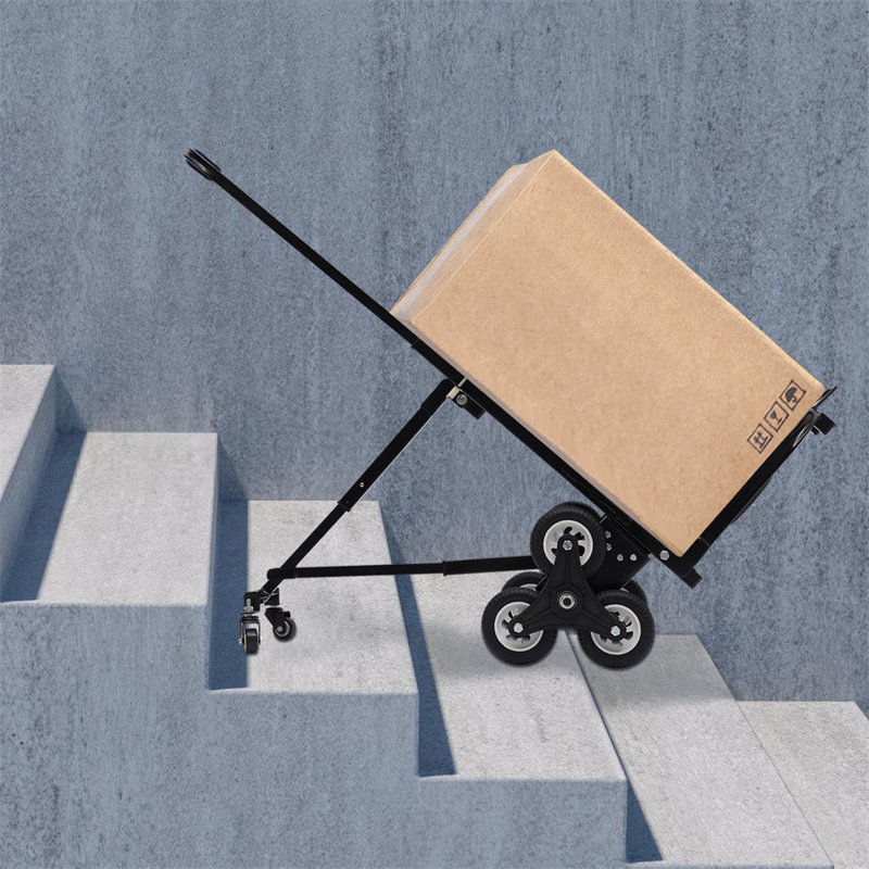 SUNYOU Portable Folding Trolley With 10 Wheels | Wayfair