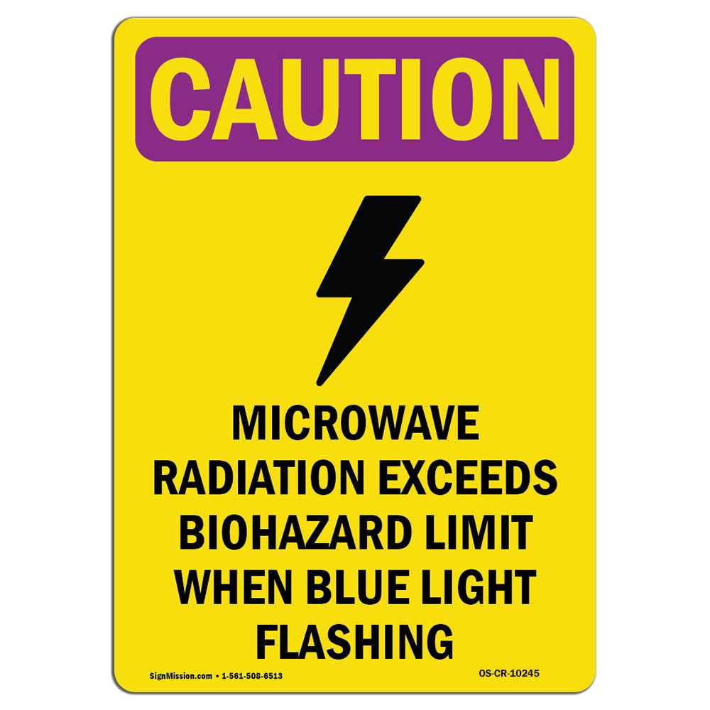 SignMission Caution Radiation Sign | Wayfair
