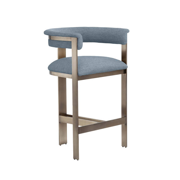Interlude Darcy Solid Back Arm Chair | Wayfair