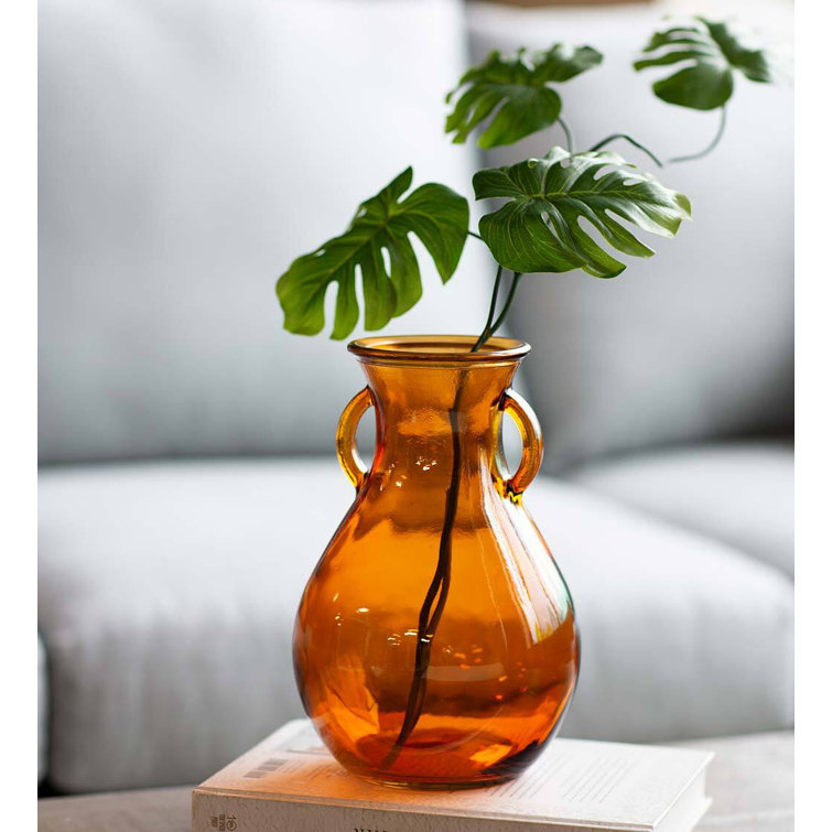 Red Barrel Studio® Xane Handmade Glass Table Vase | Wayfair