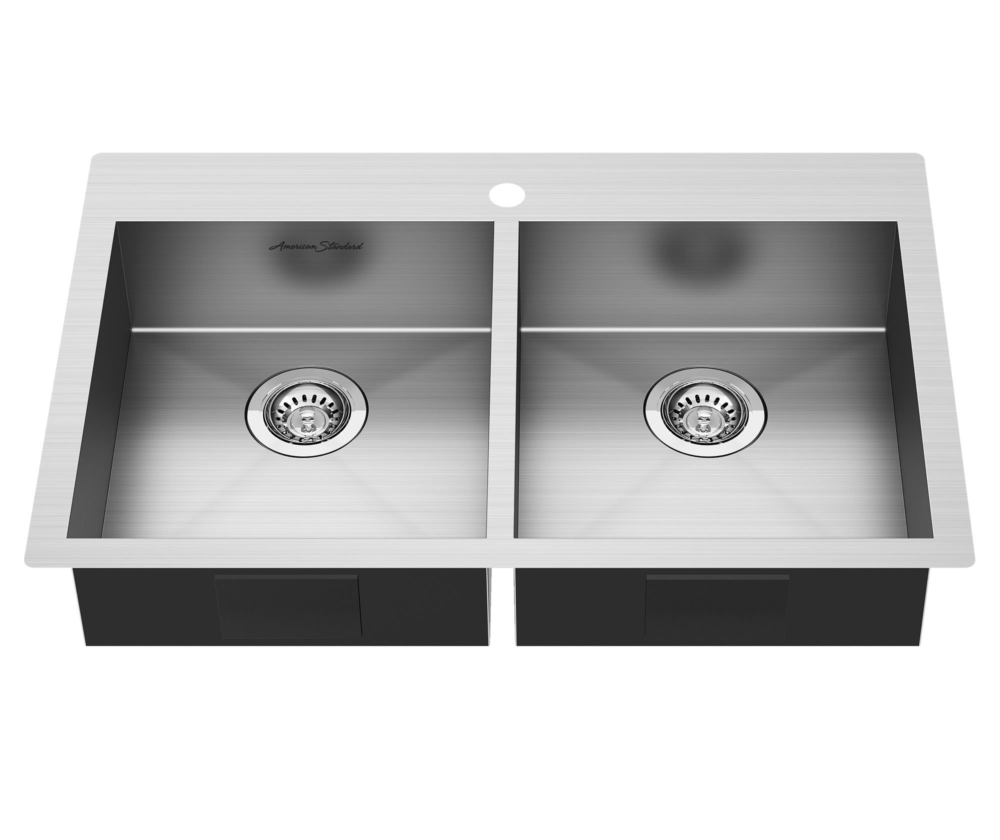 American Standard Edgewater 22'' W Double Bowl Stainless Steel ...