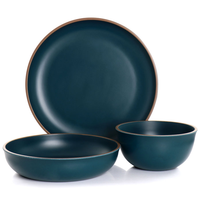 Gibson Home Melamine Dinnerware Set - Service for 4 | Wayfair