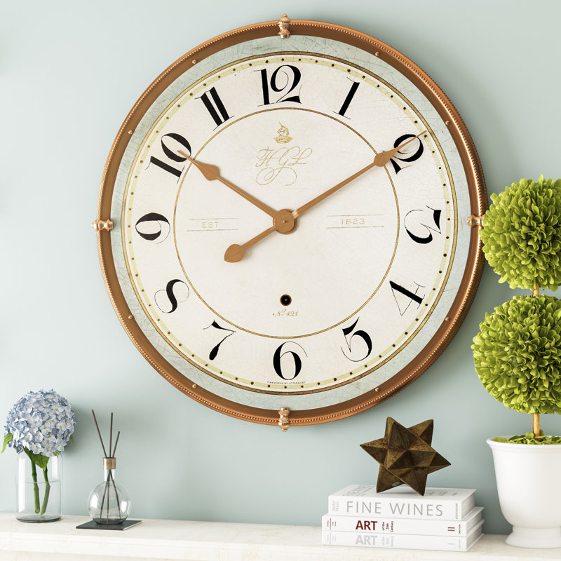 Greyleigh™ Vernice Wall Clock & Reviews | Wayfair