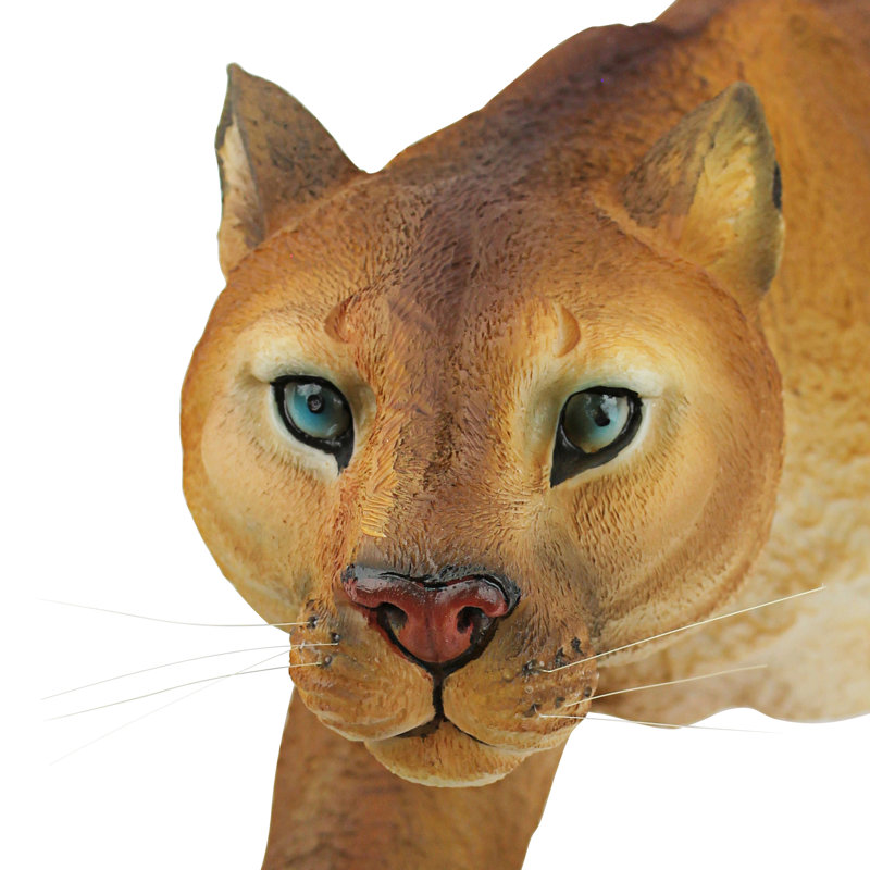 Design Toscano Prowling American Mountain Cougar Statue & Reviews | Wayfair
