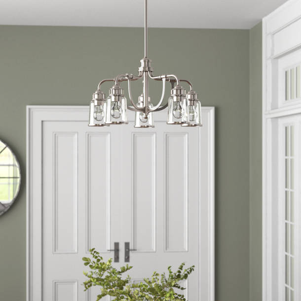 Beachcrest Home Derrick 6 - Light Dimmable Vanity Light & Reviews | Wayfair