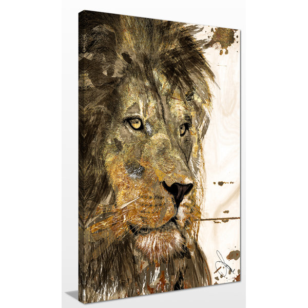PicturePerfectInternational Leo On Canvas Print | Wayfair