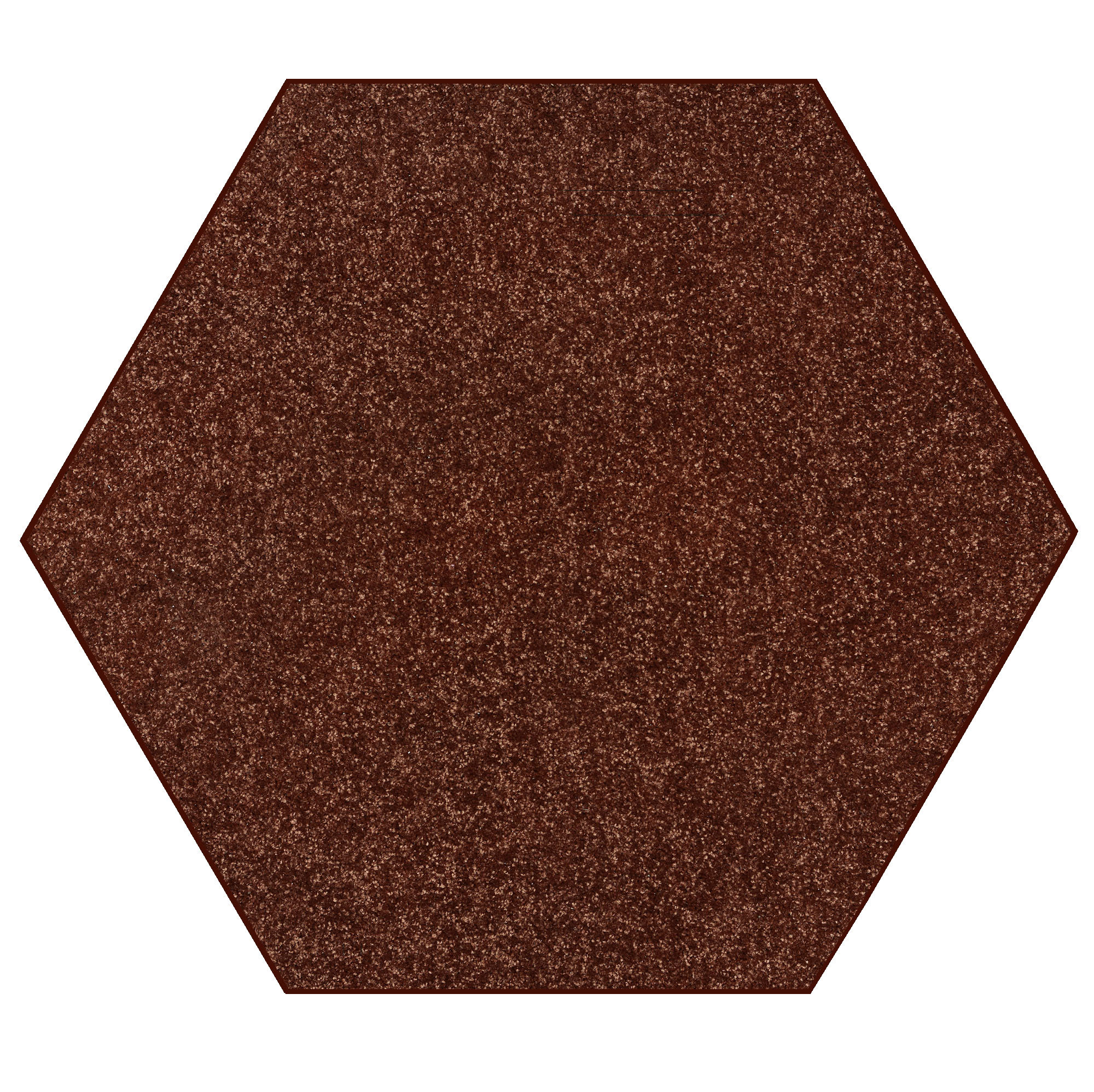 Ebern Designs Aayu Octagon Braided Chocolate Area Rug | Wayfair