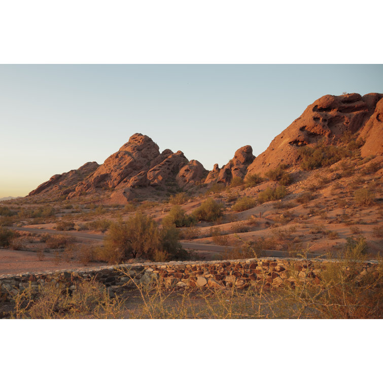 Alpen Home Red Rock Butes - Wrapped Canvas Photograph | Wayfair.co.uk