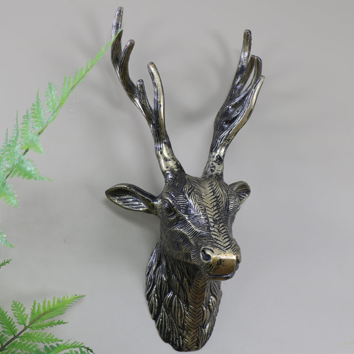 Alpen Home Metal Stag Head Wall Décor & Reviews | Wayfair.co.uk