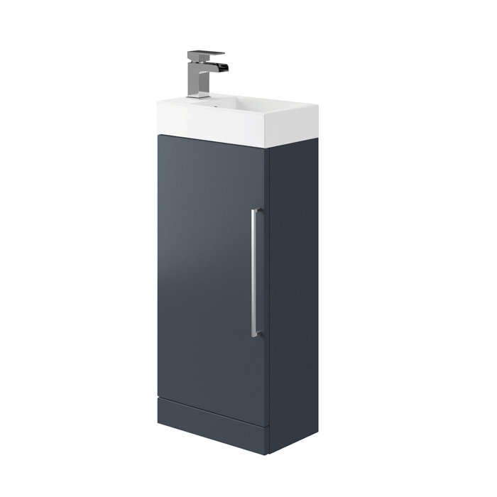 Elation Bathrooms Mito 40mm Free-standing Single Vanity Unit | Wayfair ...