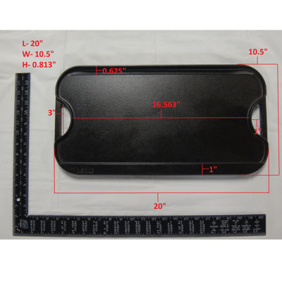 Lodge Pro-Grid Reversible Grill/Griddle & Reviews | Wayfair