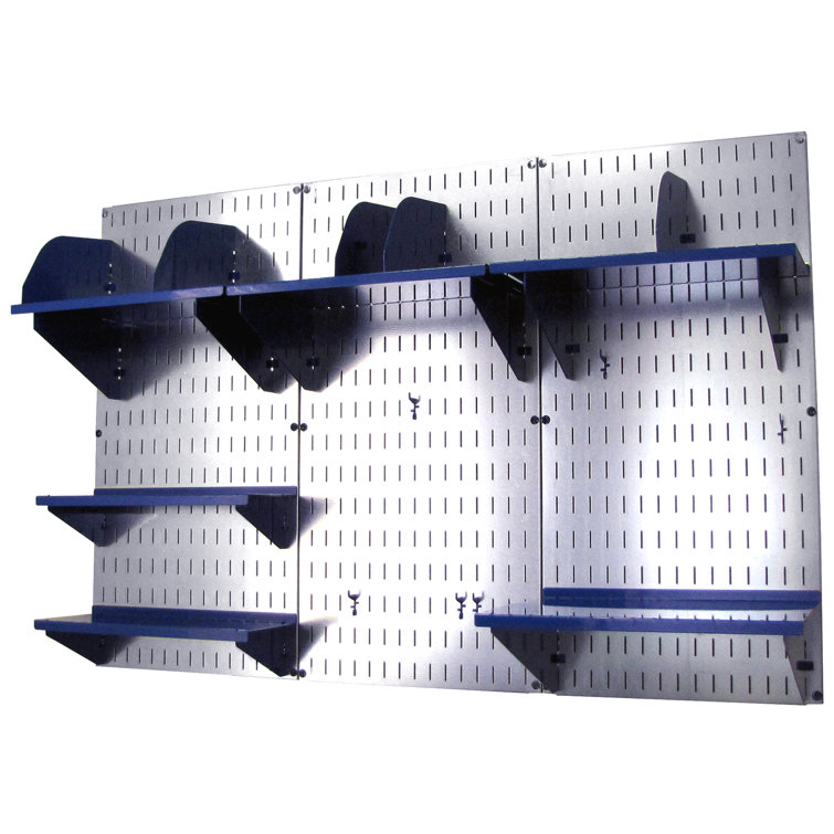 Wall Control 48" x 32" x 9" Office Wall Mount Desk Storage and ...