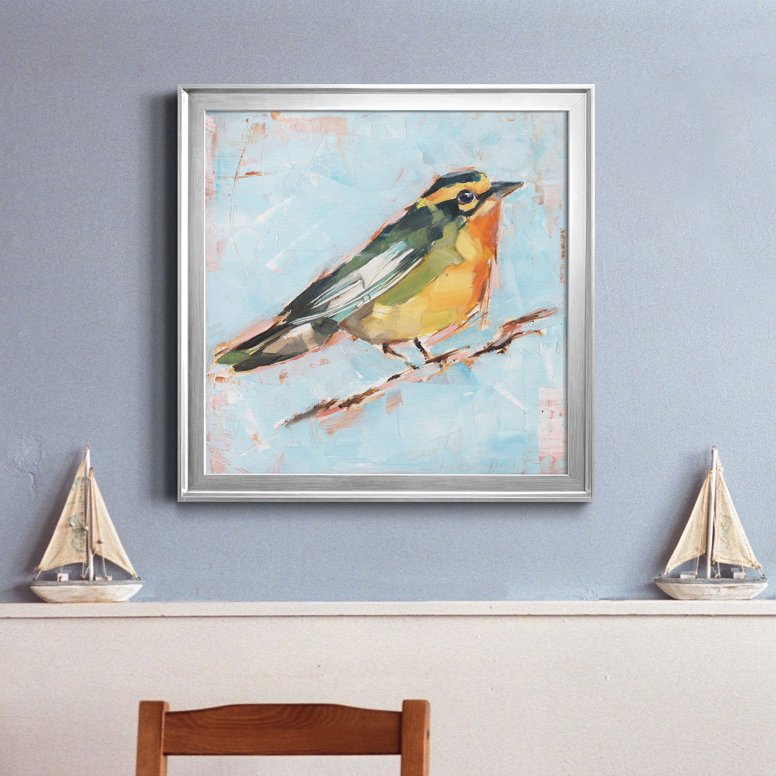 Red Barrel Studio® Bird Variety IV - Single Picture Frame Print on ...