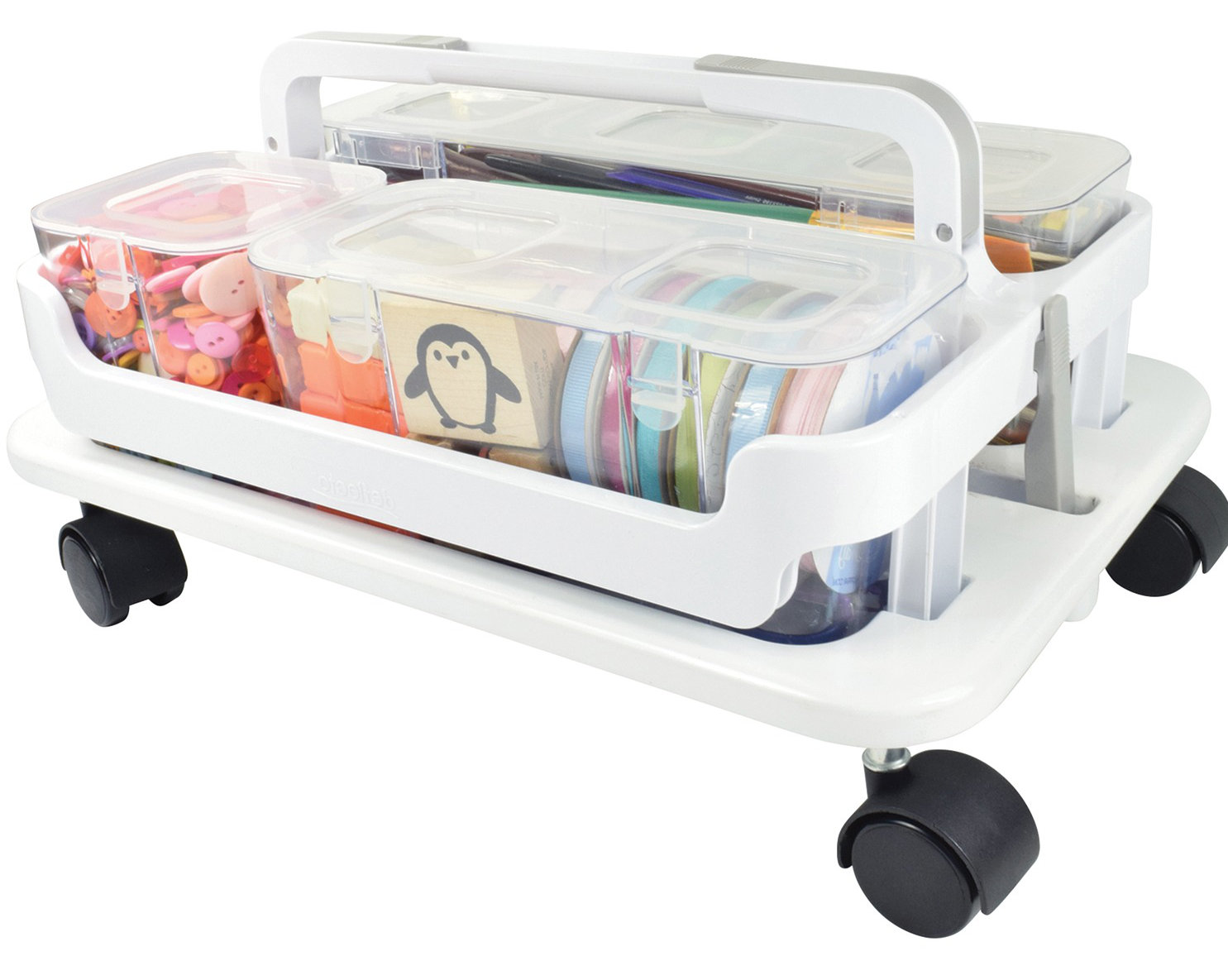 Rebrilliant Stack'n Go Caddy Wheel Base Plastic Accessory | Wayfair