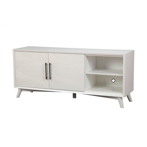 Modern White TV Stands | AllModern