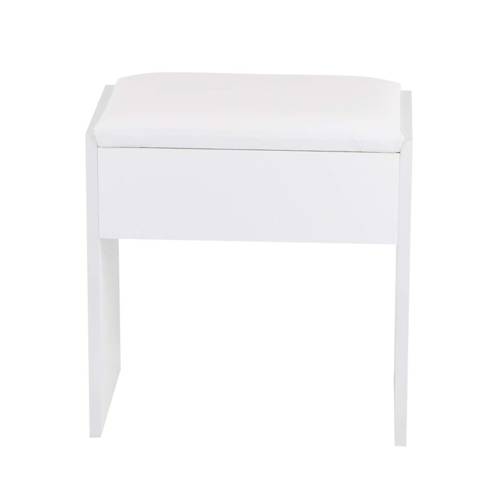 17 Stories Kibwika 43cm Tall Dressing Table Stool | Wayfair.co.uk