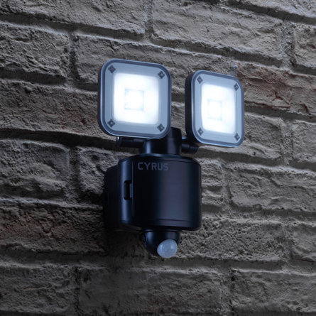 Auraglow Solar & Battery Powered Security Light | Wayfair.co.uk