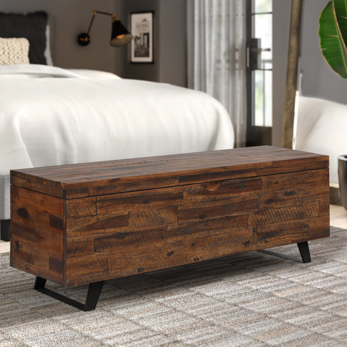 Steelside™ Coburn Storage Bench & Reviews | Wayfair