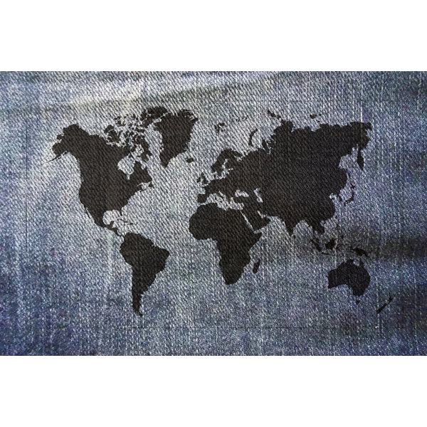 Williston Forge World Map - Wrapped Canvas Photograph | Wayfair.co.uk