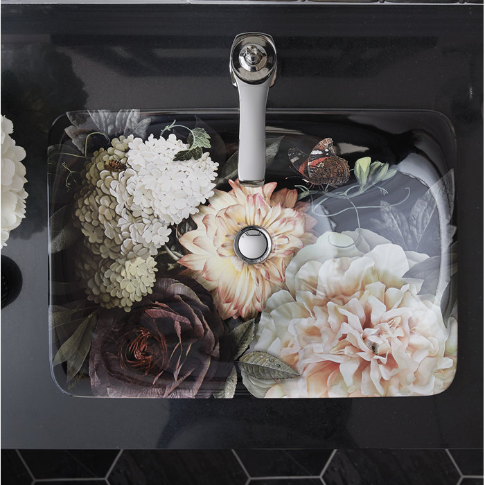 Kohler Dutchmaster Blush Floral Carillon ARTIST EDITIONS Rectangle ...