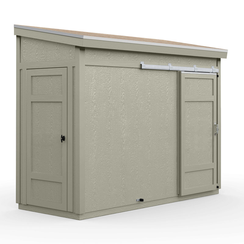 Handy Home Cambria 10 ft. W x 4 ft. D Wood Lean-To Storage Shed | Wayfair