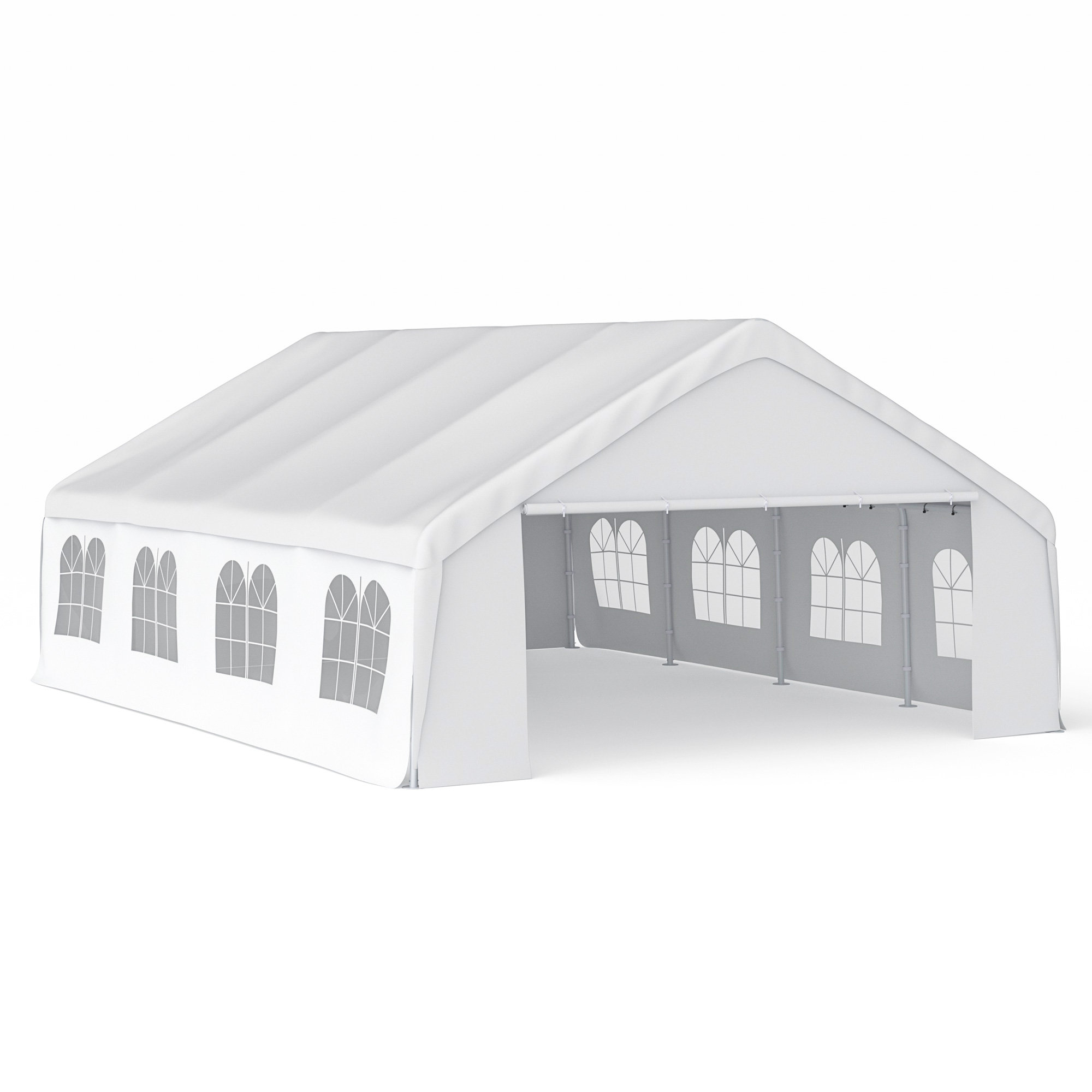 Ideamage 20 Ft. W x 26 Ft. D Steel Party Tent & Reviews | Wayfair