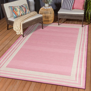 Wayfair | Pink Outdoor Rugs You'll Love in 2023