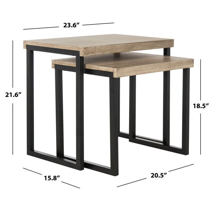 Williston Forge Nesting End Table & Reviews | Wayfair