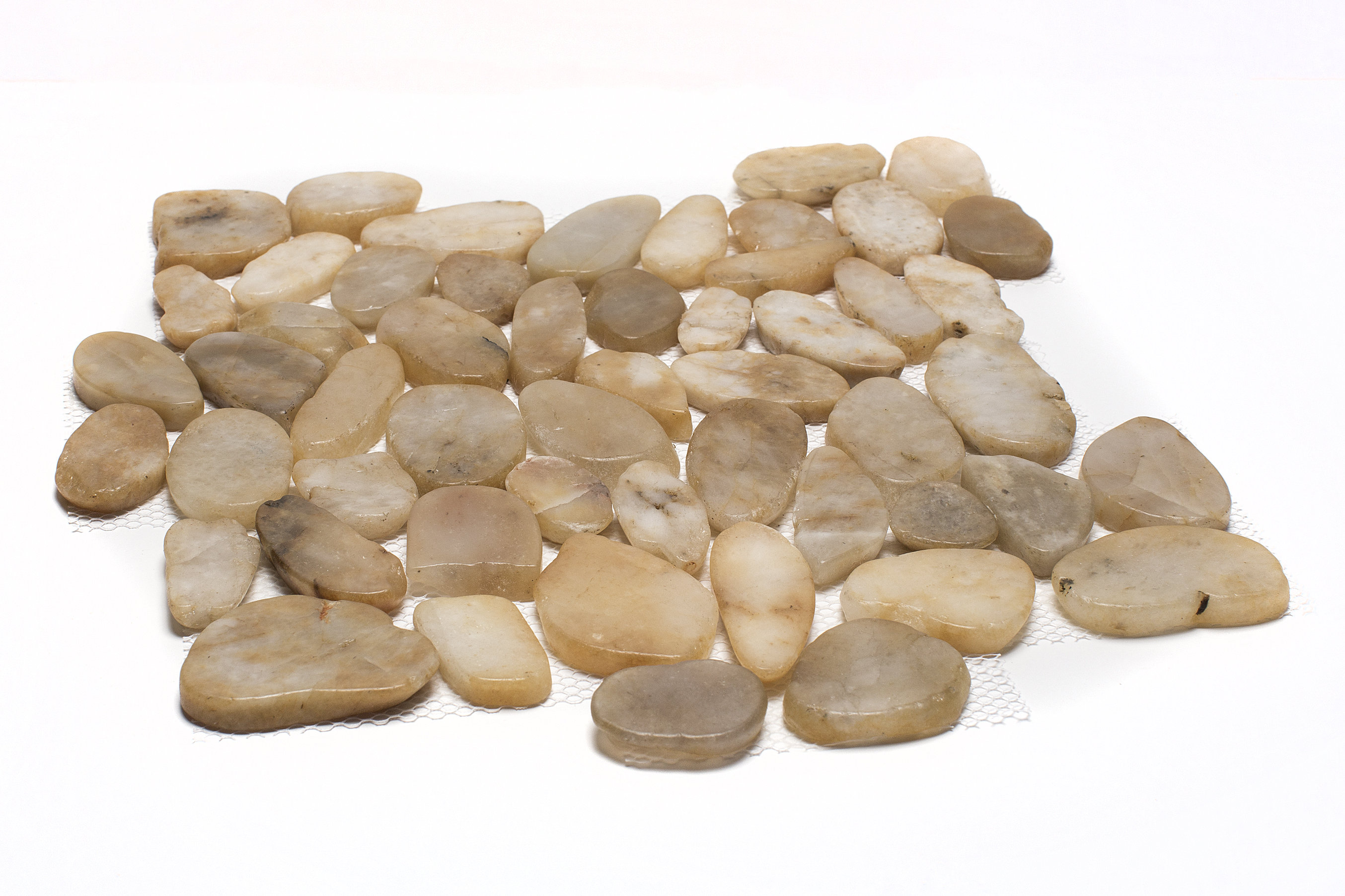 Margo Garden Products Rainforest Natural Stone Pebbles Mosaic Wall ...