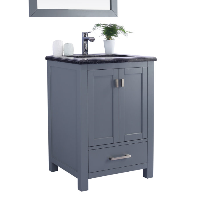 Red Barrel Studio® Mariário 24'' Free-standing Single Bathroom Vanity ...