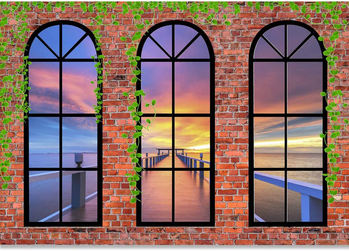 IDEA4WALL Window View Wall Mural | Wayfair