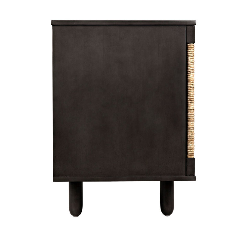Noir Brook 4 Door Sideboard | Wayfair
